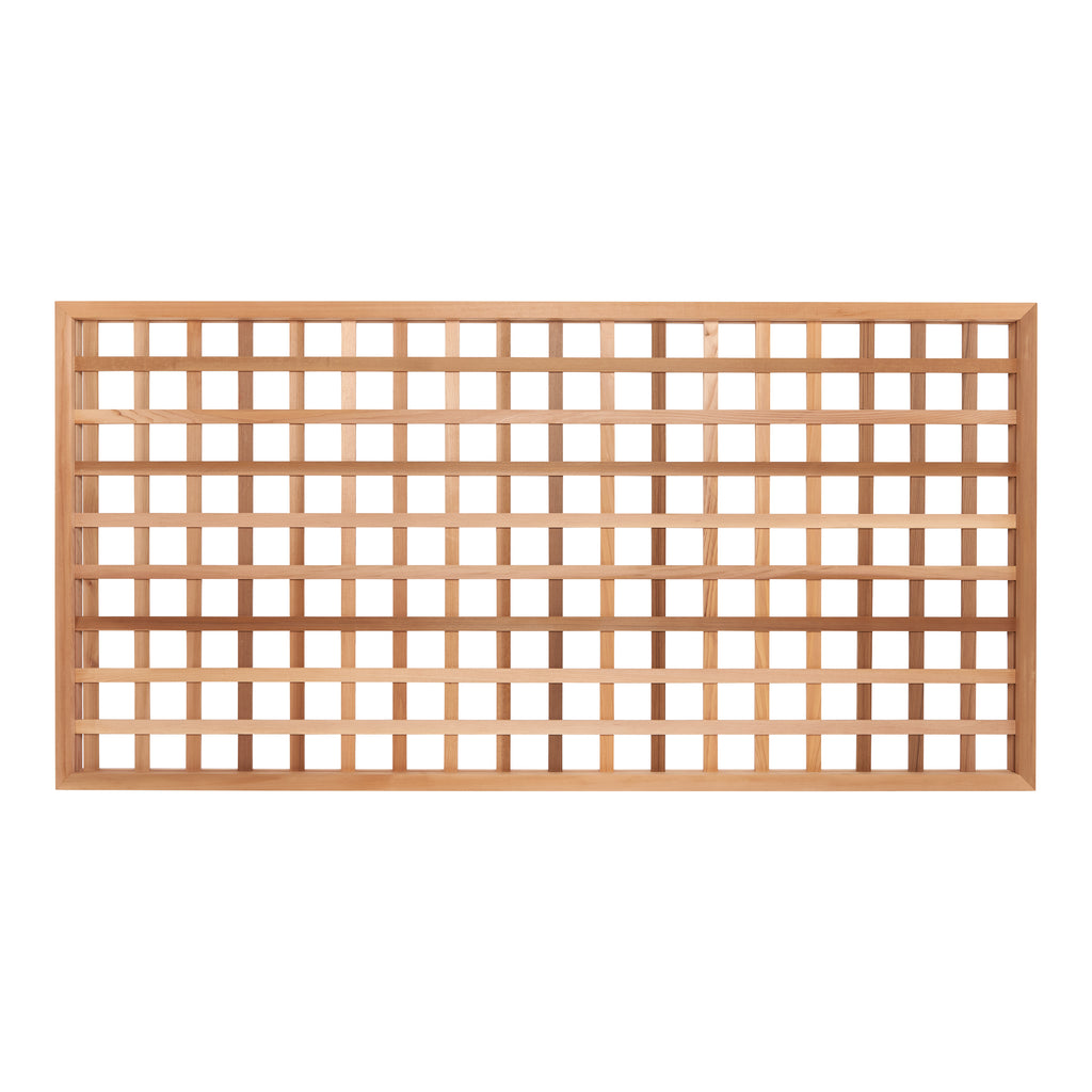Square Lattice Trellis Panel (70mm Gaps) 26mm x 7mm Battens – Cedar ...