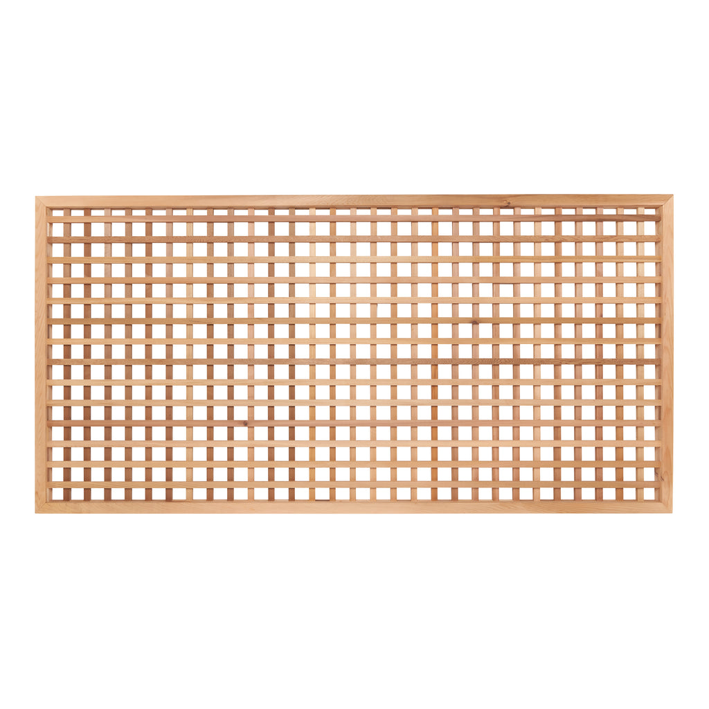 Square Lattice Trellis Panel (40mm Gaps) 18mm x 12mm Battens – Cedar ...