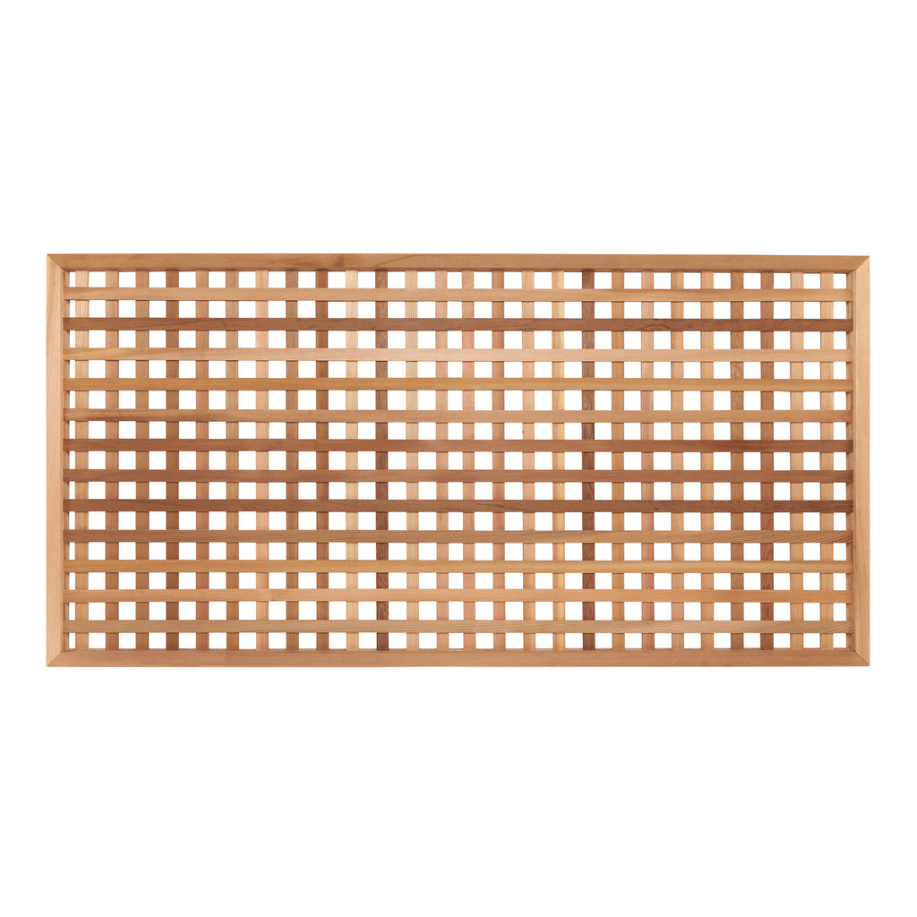 Square Lattice Trellis Panel (40mm Gaps) 26mm x 7mm Battens – Cedar ...